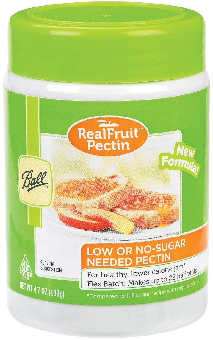 Ball Real Fruit, Low or No-Sugar-Needed Pectin 4.7 oz. (Pack of 1 ...