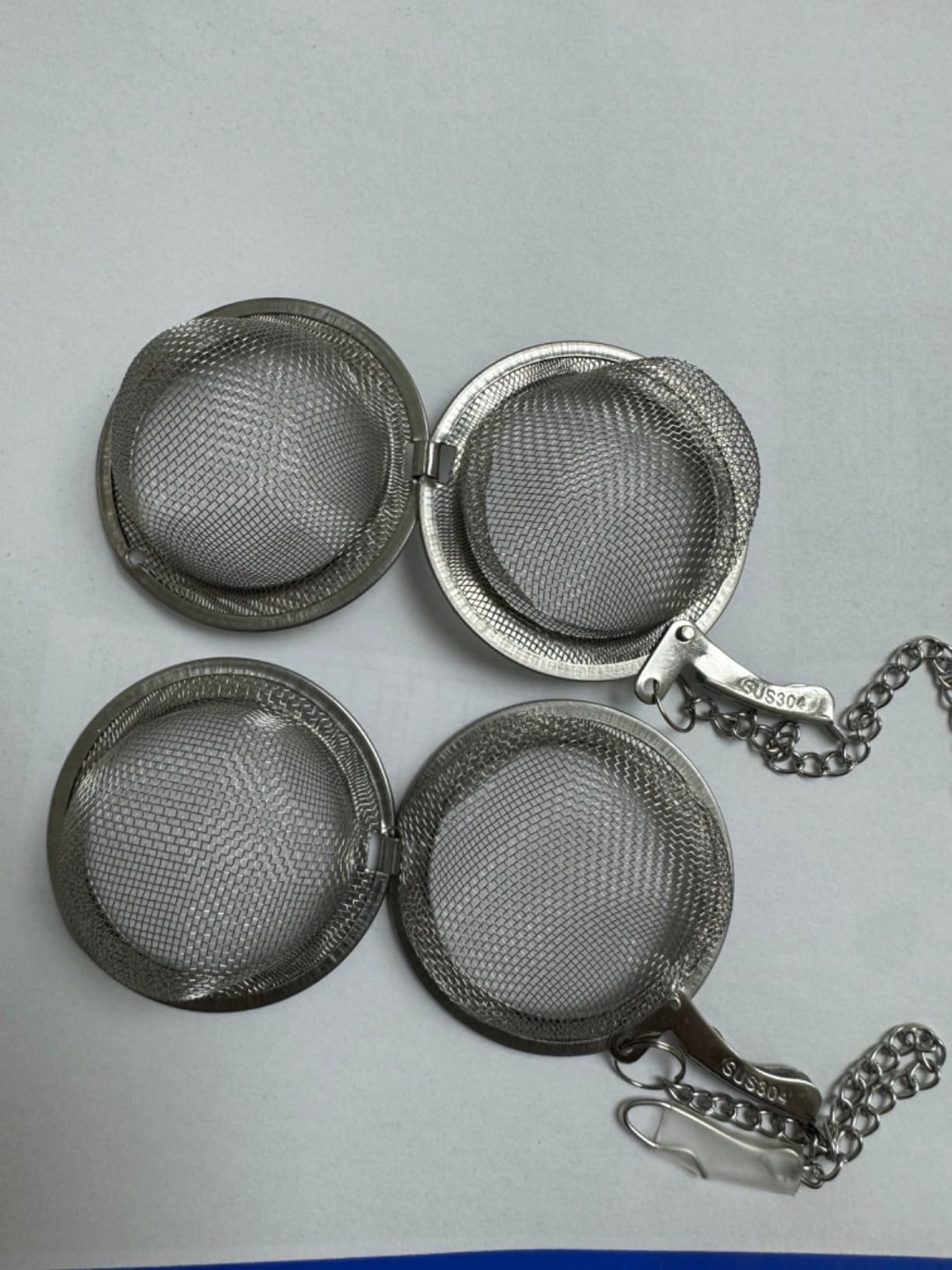 Tea Strainer Stainless Steel Tea Infuser Ball Strainer Tea Diffuser ...