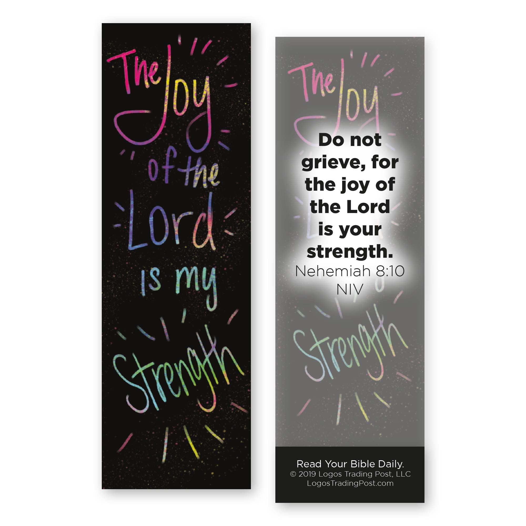 Amazon.com: The Joy of the Lord is My Strength, Bulk Pack of 25 ...