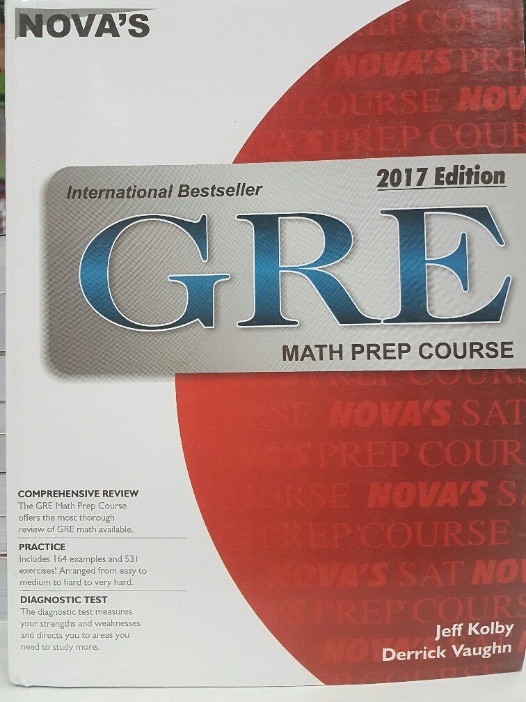 Buy NOVAS GRE MATH PREP COURSE 2017 ED Book Online at Low Prices in ...