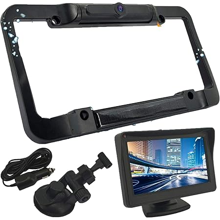 Amazon.com: Solar Wireless Backup Camera System for Cars, No Wiring No ...