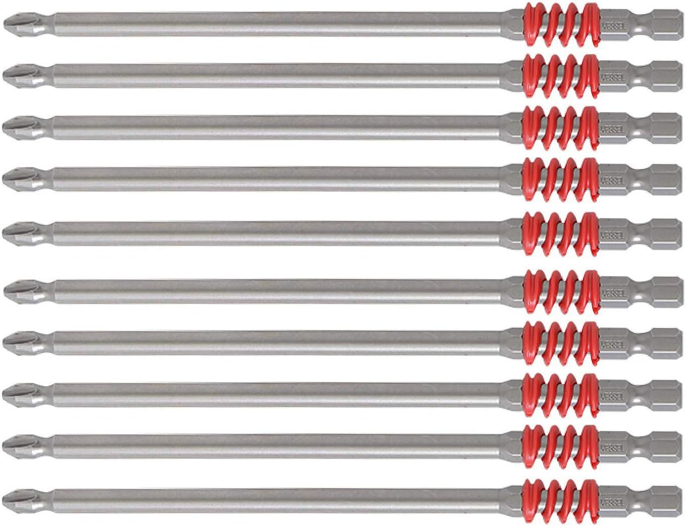 VESSEL RIB Reinforced Neck Torsion Power Bits PH2X150 10PC (Bulk ...