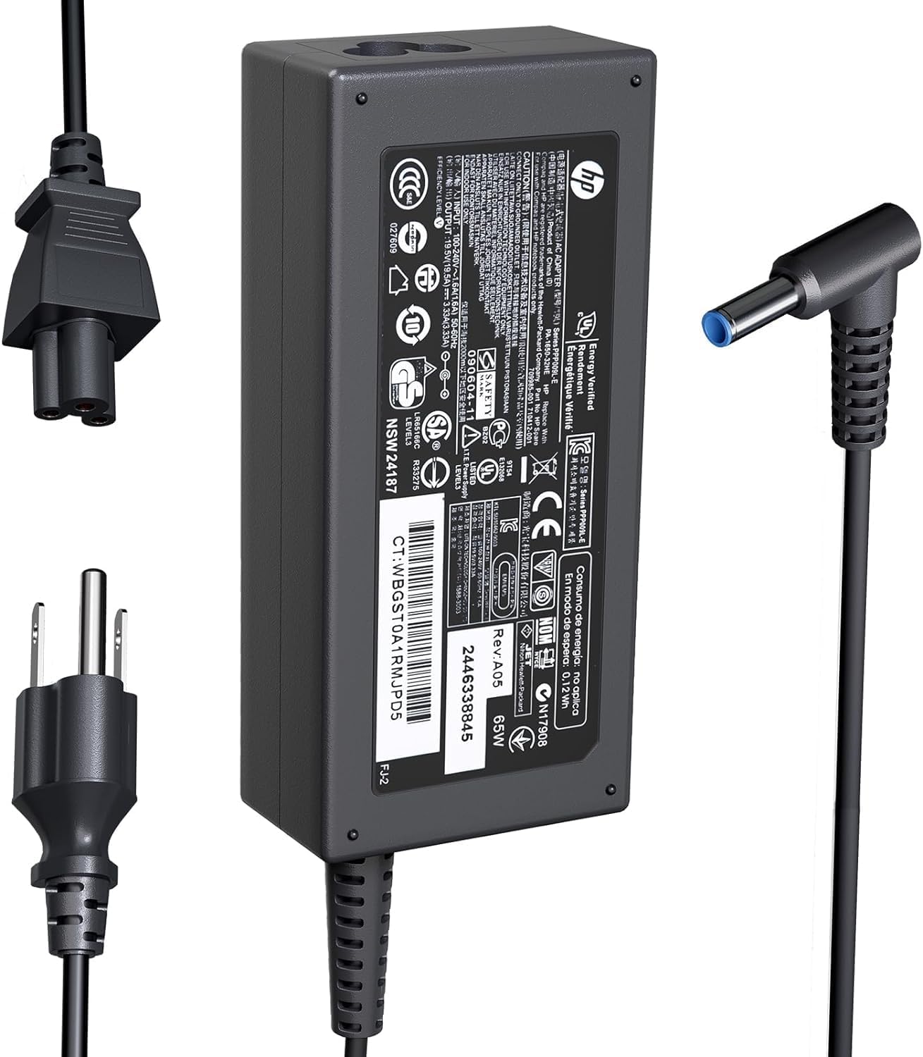 Amazon.com: 65W Probook AC Power Charger Fit for HP Probook 450 G6 450 ...