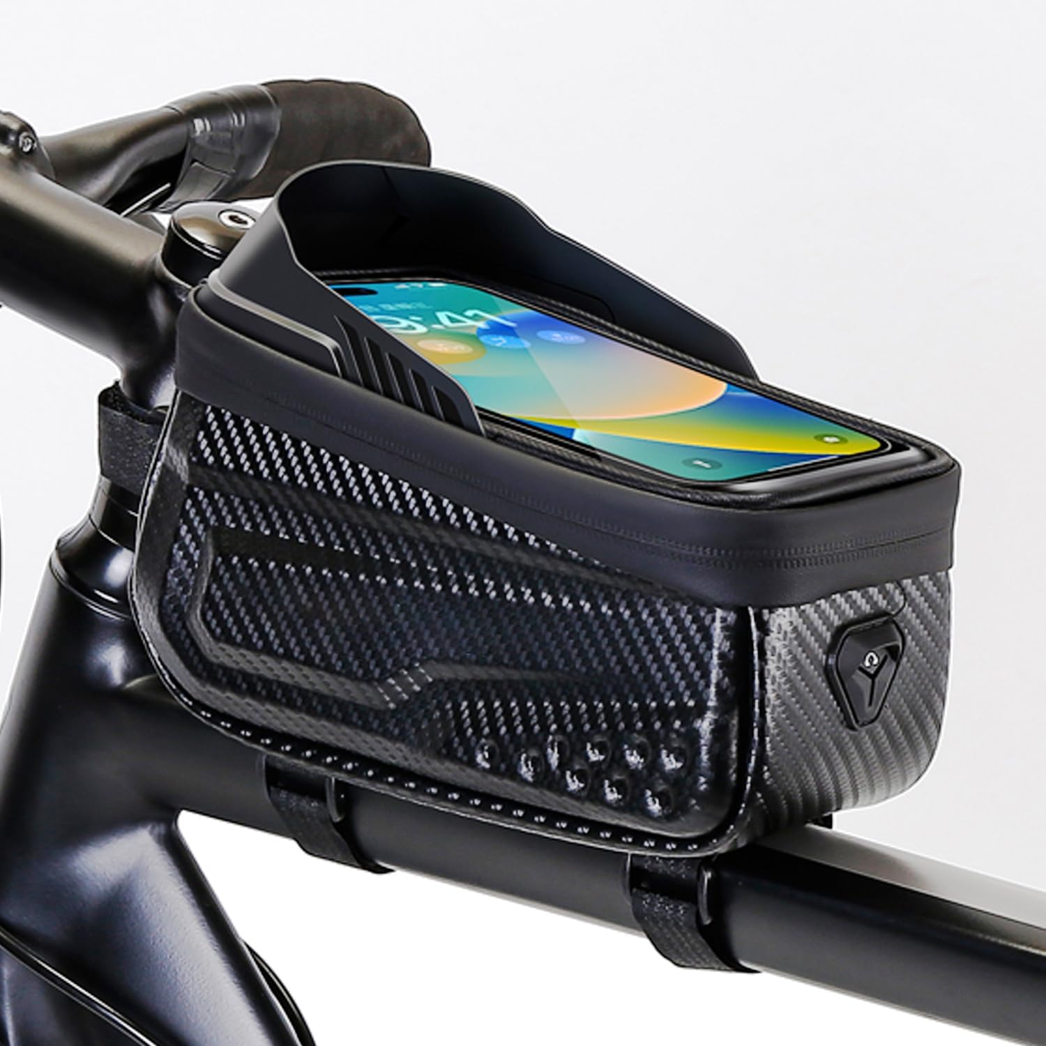 SPEEDCYC Bike Phone Frame Bag,Bike Phone Mount Bag Waterproof Top Tube ...