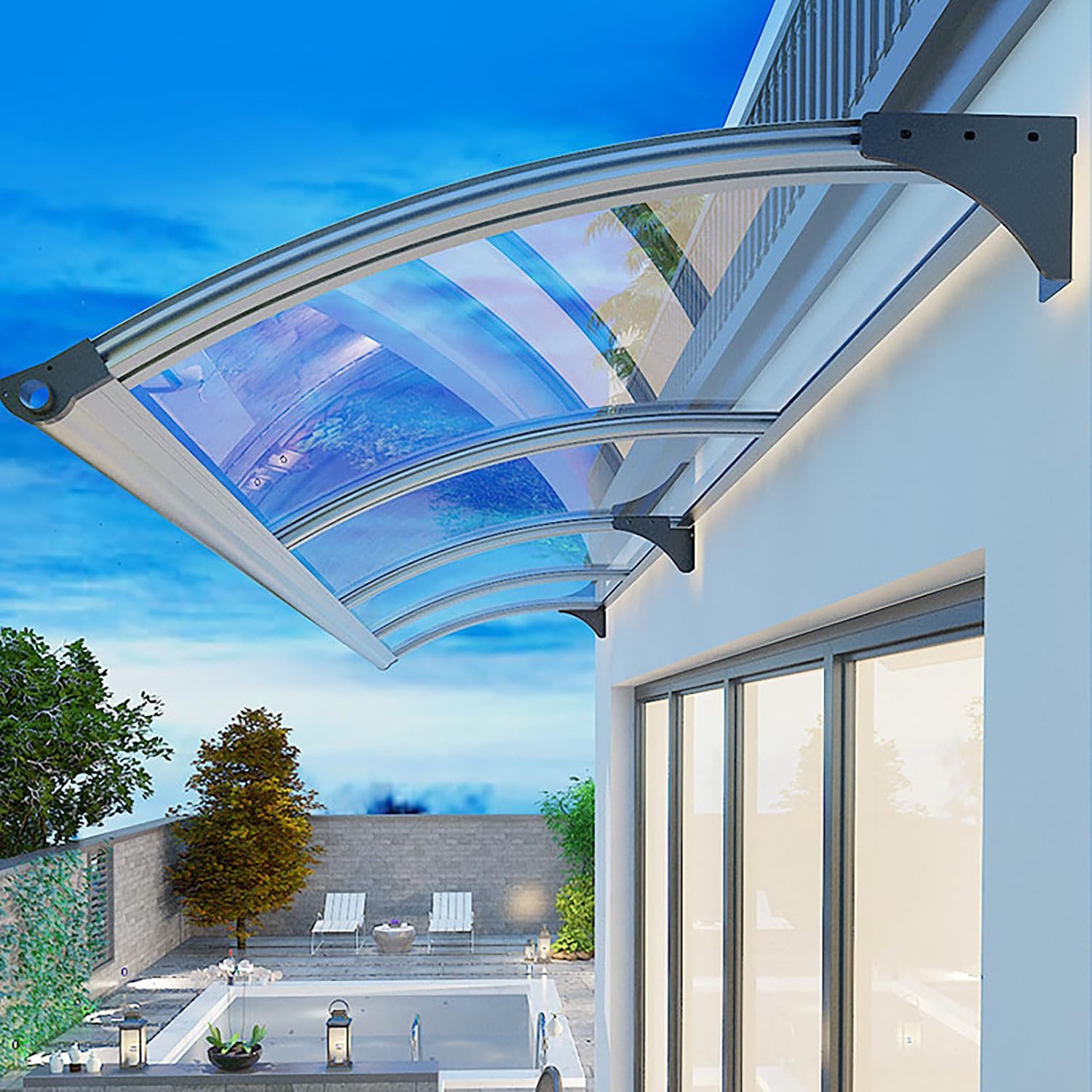 Amazon.com : Window Awning Door Canopy, Awnings for Door Entrance ...
