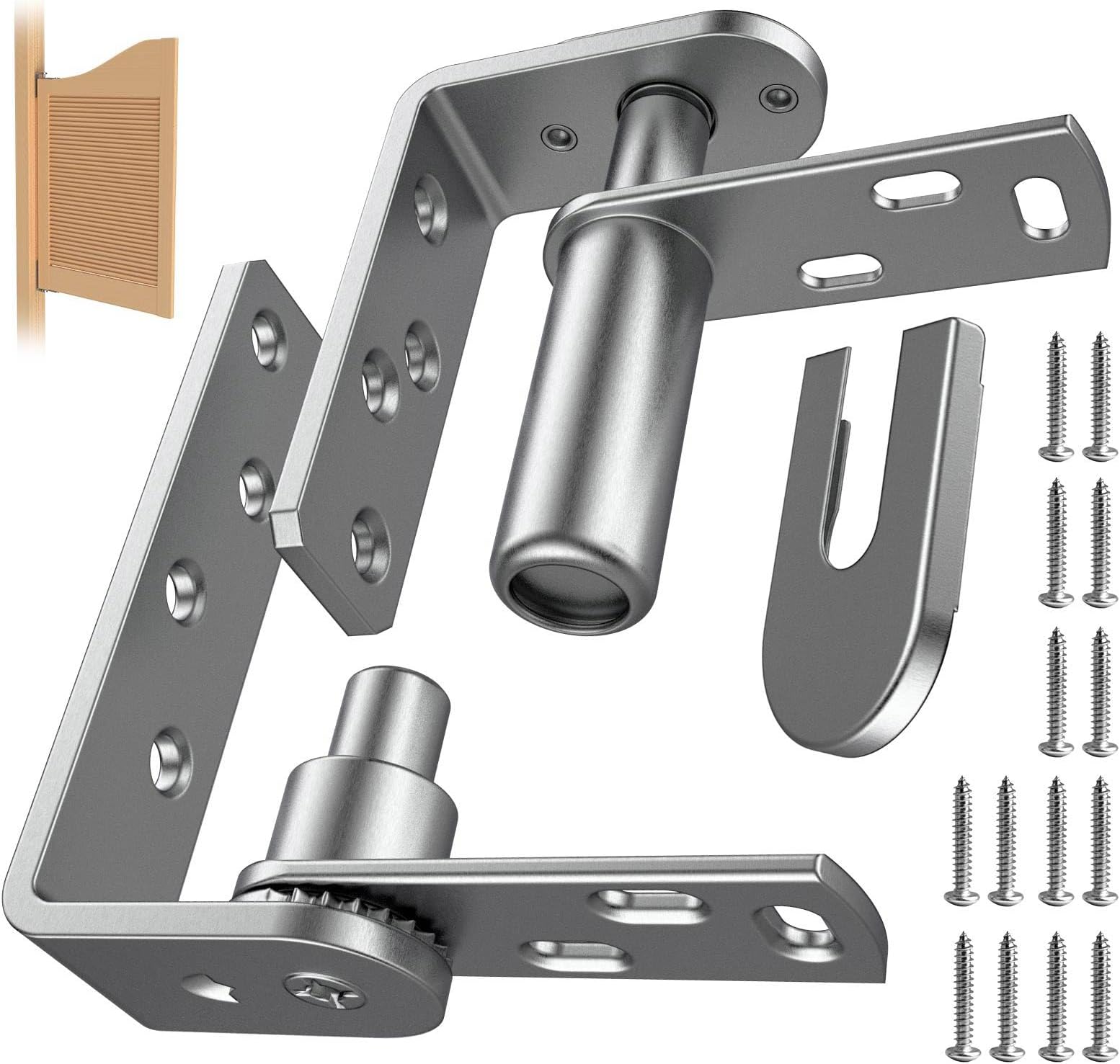 S7512 Commercial Grade Gravity Double Action Pivot Hinges - Heavy Duty ...