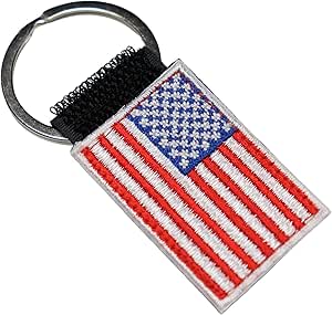 Amazon.co.jp: Flag 2S Velcro Patch Holder Key Ring Velcro Velcro Velcro Tape WappenCook Tactical ...