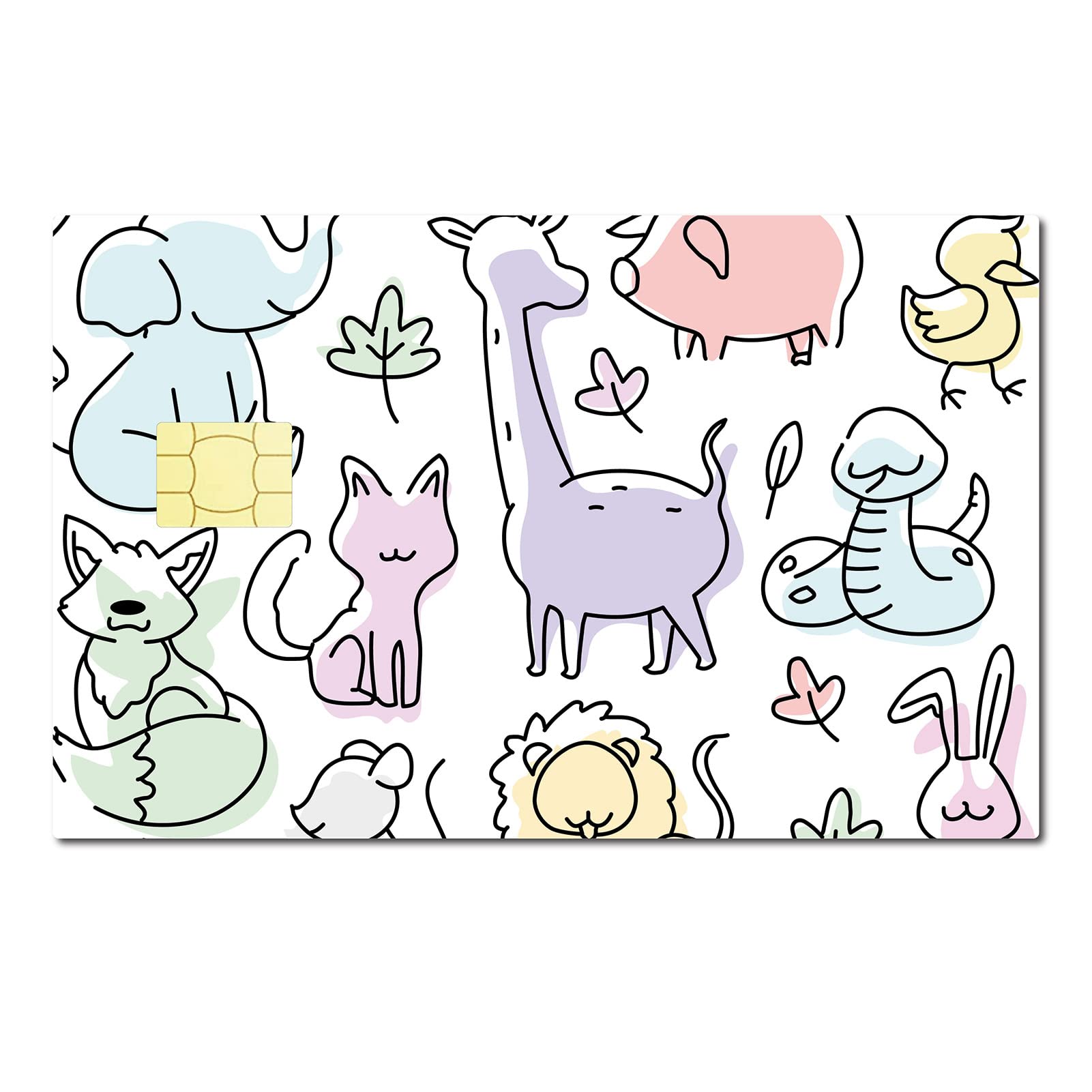 Amazon.com: CREATCABIN Card Skin Sticker Glitter Credit Debit Card ...