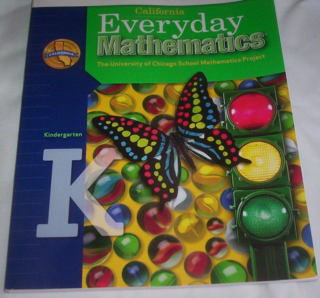 Math Masters Everyday Mathematics California Edition Kindergarten K ...
