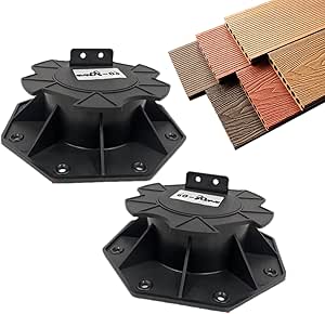 Joist Supports - 2pcs Height Adjustable Wood Slab Supports, Bearing ...