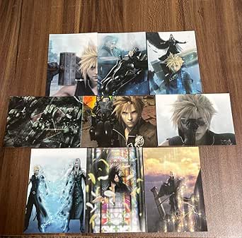 Amazon.co.jp: FF7 Anniversary Art Museum Digital Card : Toys & Games