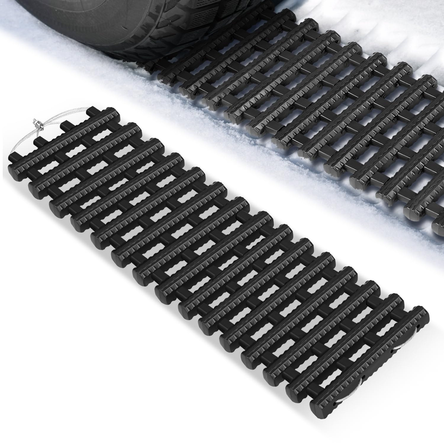 Amazon.com: Auto Dynasty 24" Traction Mat Portable Recovery Tracks Mat ...