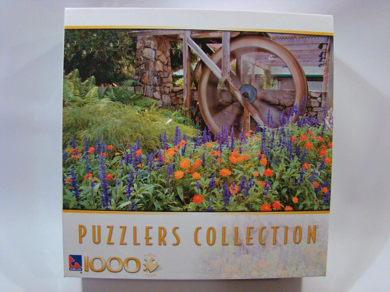 Amazon.com: Puzzlers Collection 1000 Piece Jigsaw Puzzle: Water Wheel ...