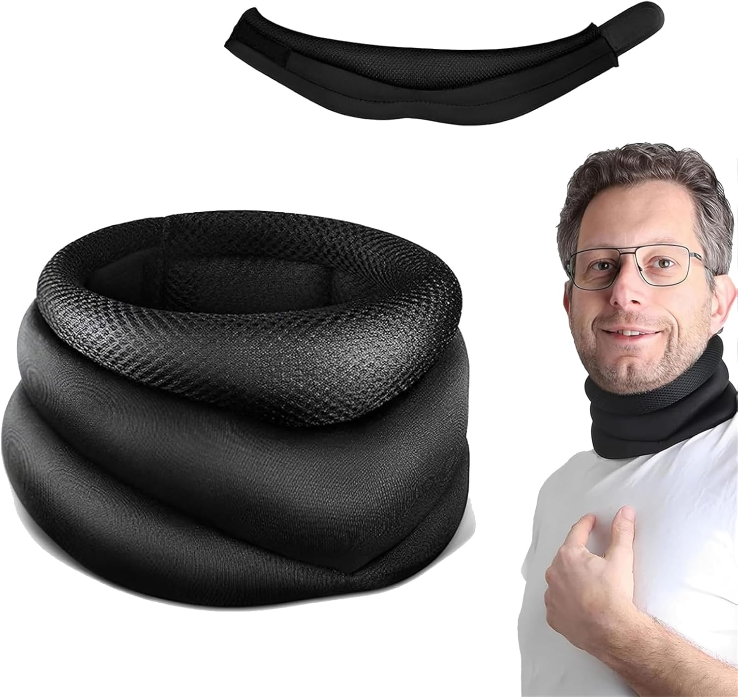Amazon.com: Neck Support for Snoring, 2025 New Cervical Collar ...