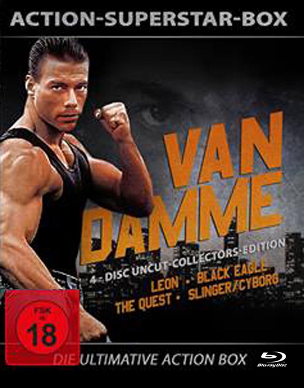 Van Damme - 4-Disc Uncut Collectors Edition ( Leon - Black Eagle ...