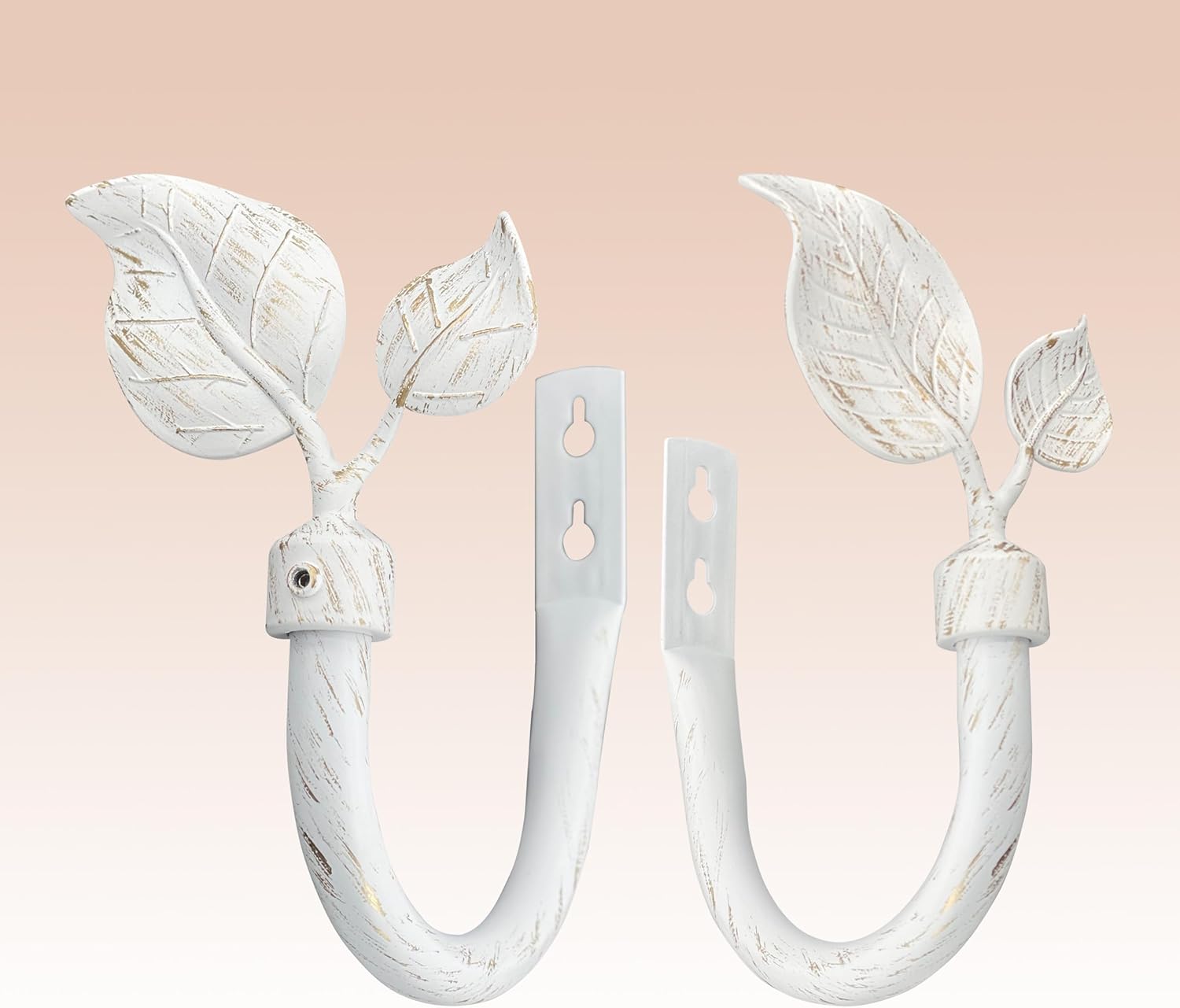 Amazon.com: CasaARNO 2023 New Leaf Shape Curtain Holdbacks Set of 2 ...