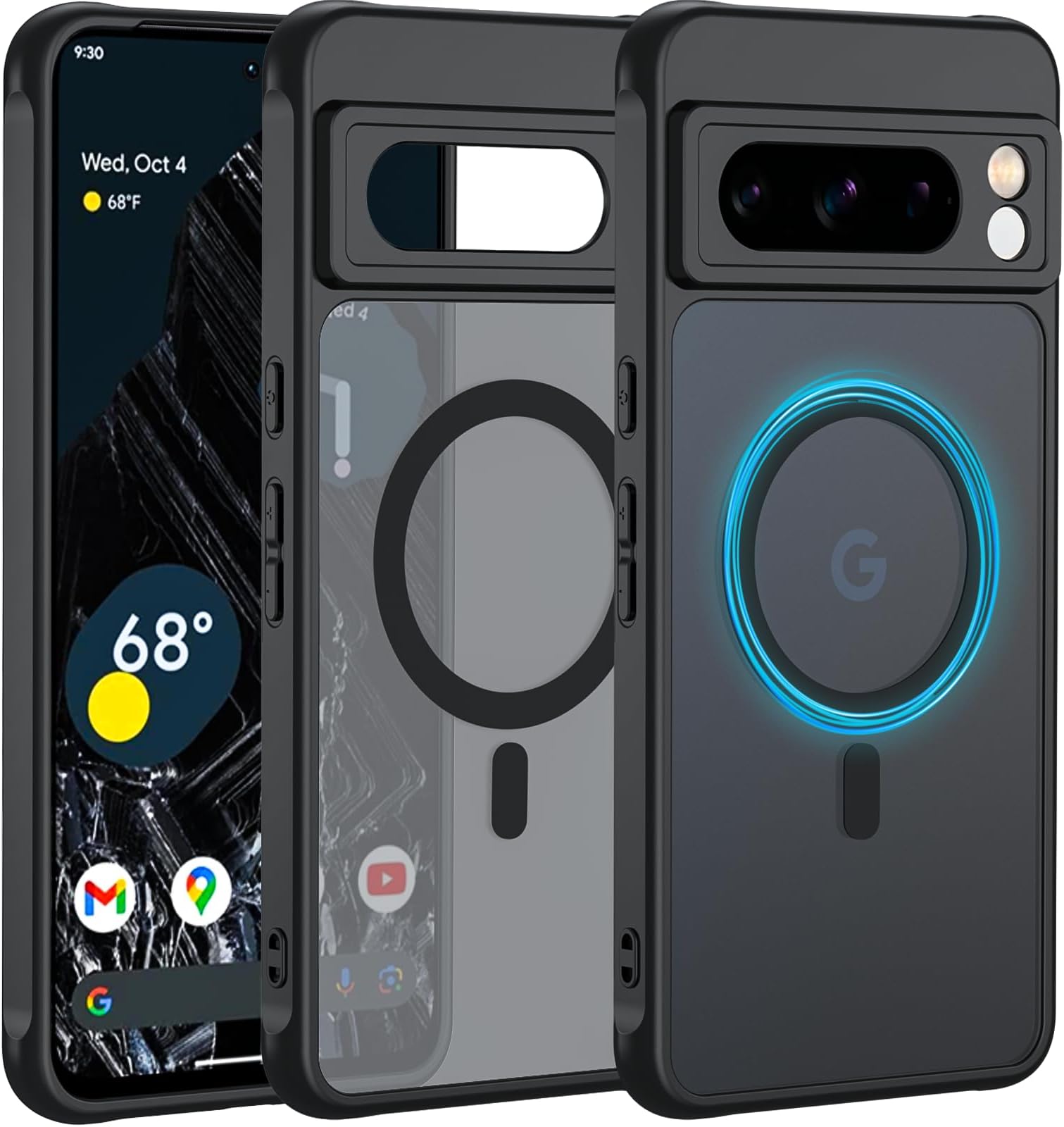 Kuaguozhe für Google Pixel 8 Pro Hülle für MagSafe, Magnetische ...