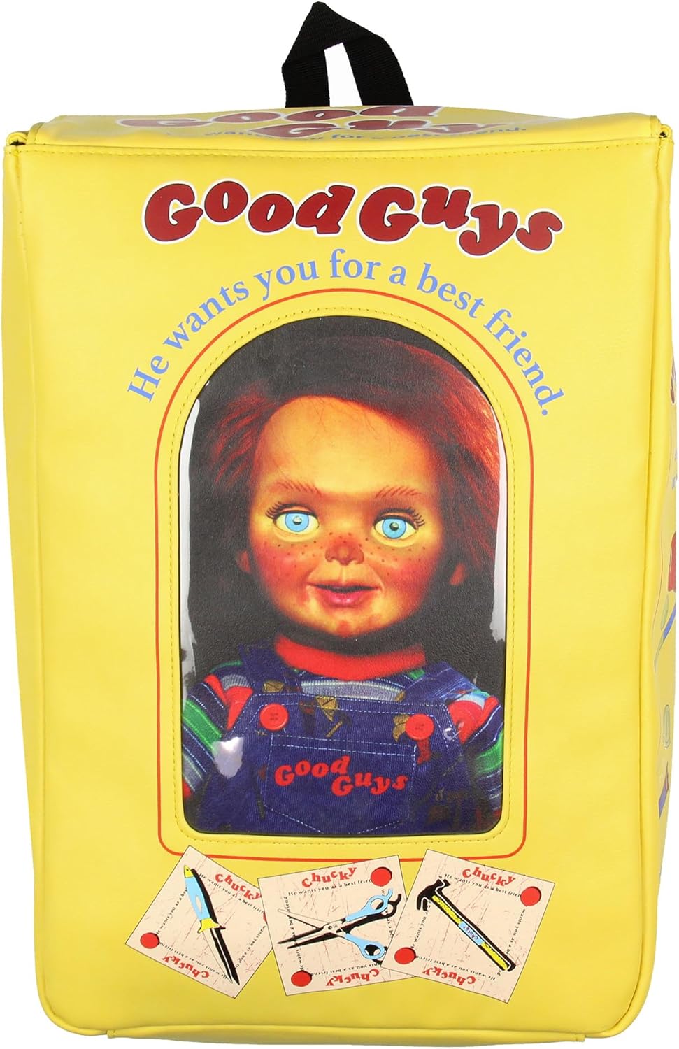 Amazon.com | Chucky Backpack Child's Play Good Guys Chucky Doll Toy Box ...