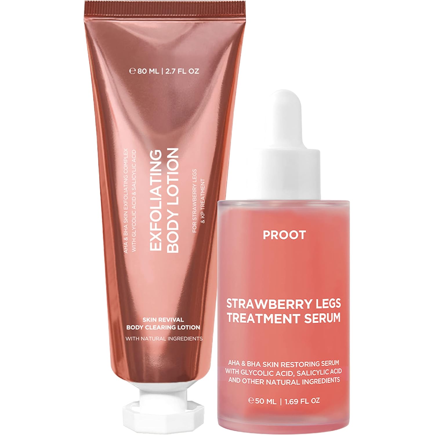 Amazon.com: Exfoliating Body Serum+ KP Body Cream Bundle | Keratosis ...