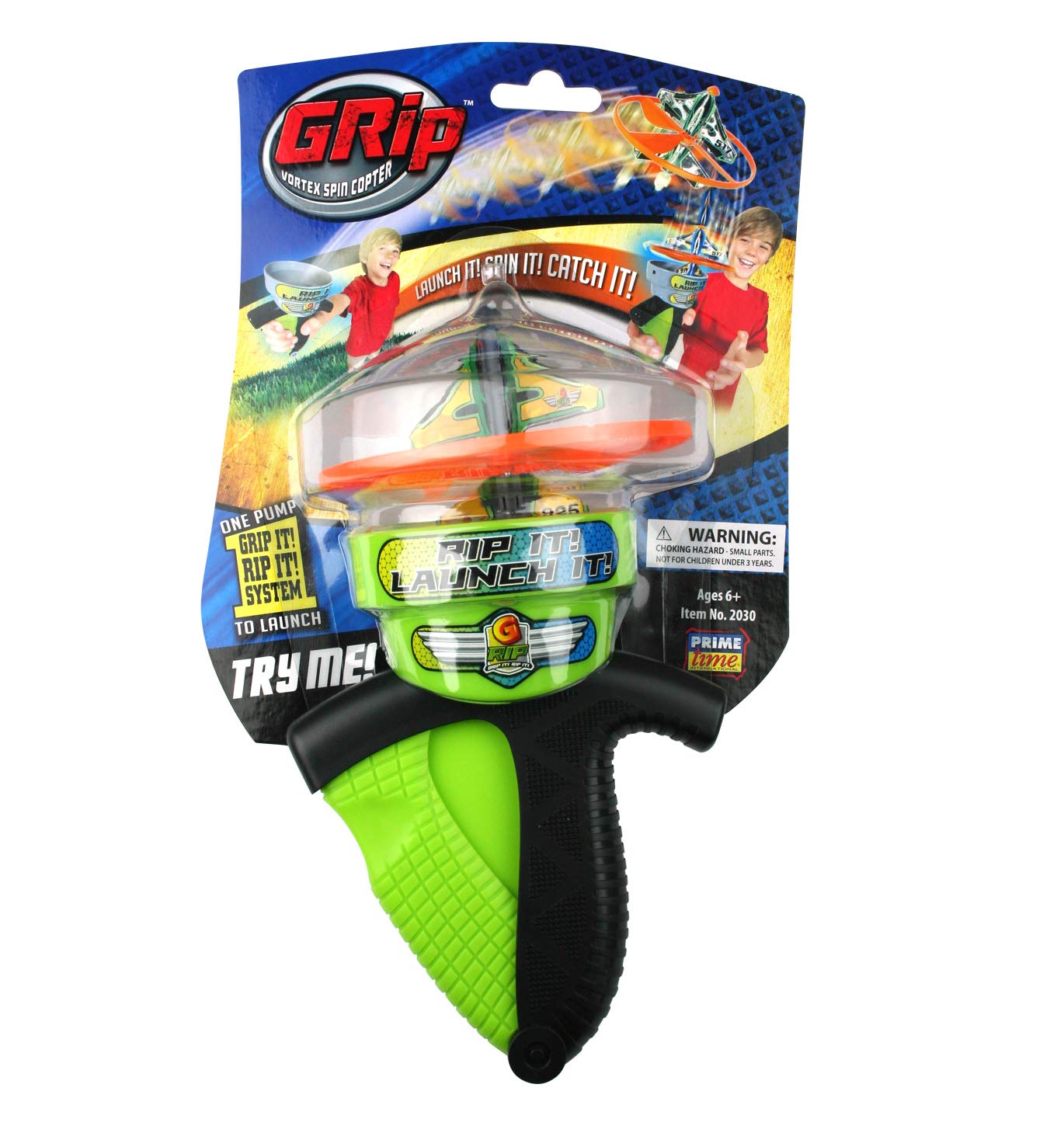Prime Time Toys G-Rip Vortex Spin Copter Toy (Colors Vary) : Amazon.in ...
