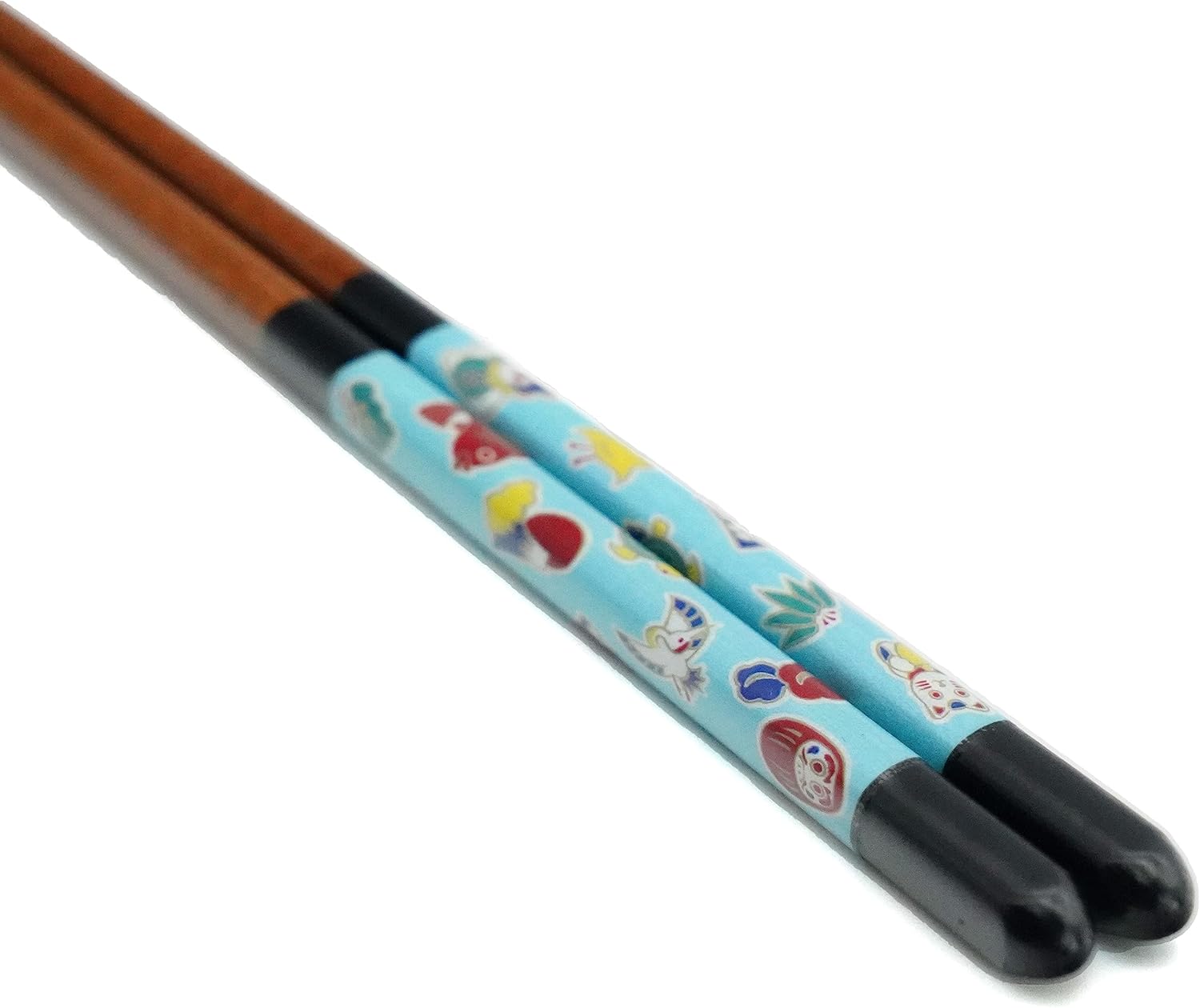 Amazon.com: Wakasa paint Chopsticks Lucky charm (Black 9in) IC-17B ...