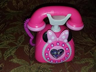 Amazon.com: Minnie's Happy Helpers Rotary Phone, Styles May Vary ...