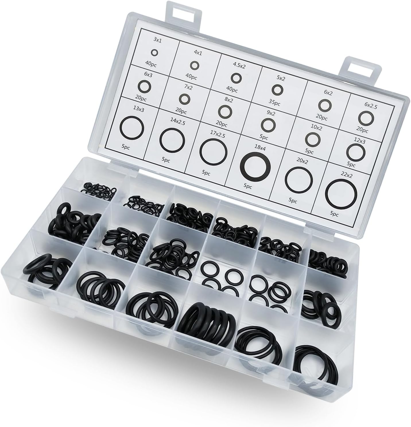 Amazon.com: Sumjig Pack-300 Car O-Ring Seal Kit, High Pressure ...