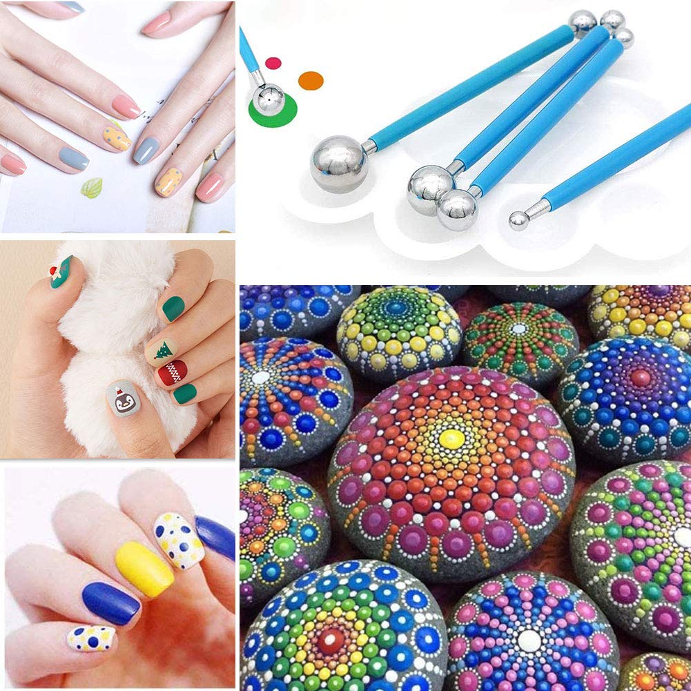 Upgraded 30PCS-Mandala Dotting Tools Set Faluckyy Mandala Dotting Kit ...
