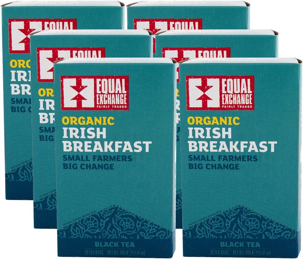 Amazon.com: Equal Exchange Organic Black Tea, 20-Count : Grocery ...