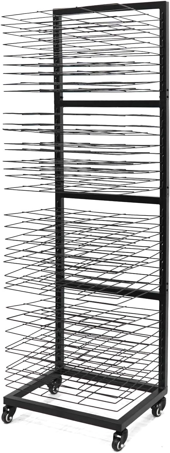 Amazon.com: GARVIN Art Drying Rack for Classrooms,Art Studio, Art Clubs ...