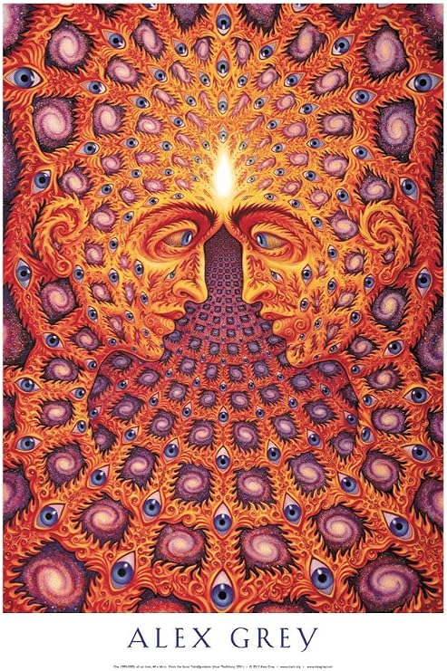 Amazon.com: Alex Grey - One - Poster: Posters & Prints