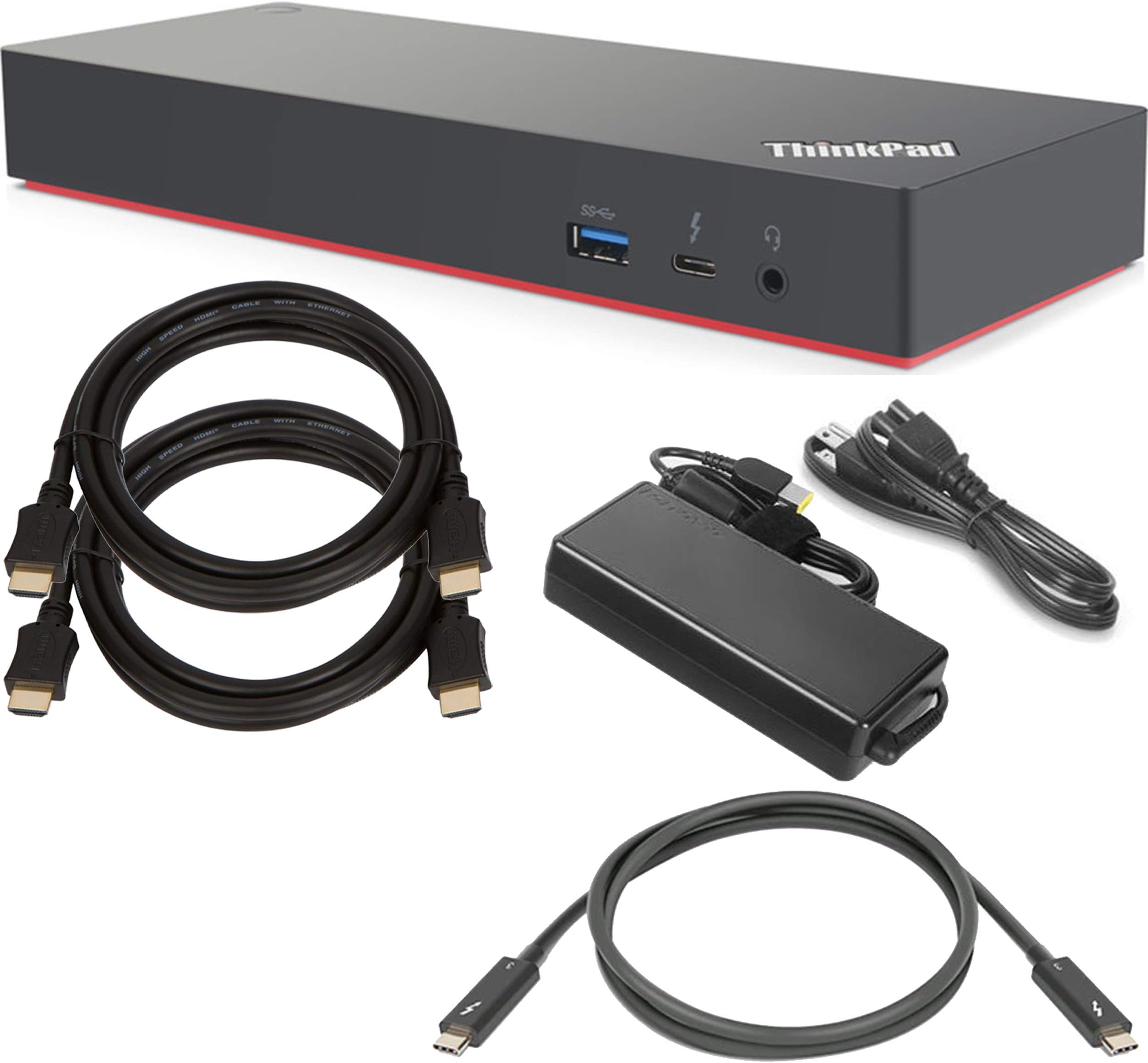 Amazon.com: Lenovo USA Lenovo ThinkPad USB-C Dock Gen 2 (40AS0090US ...