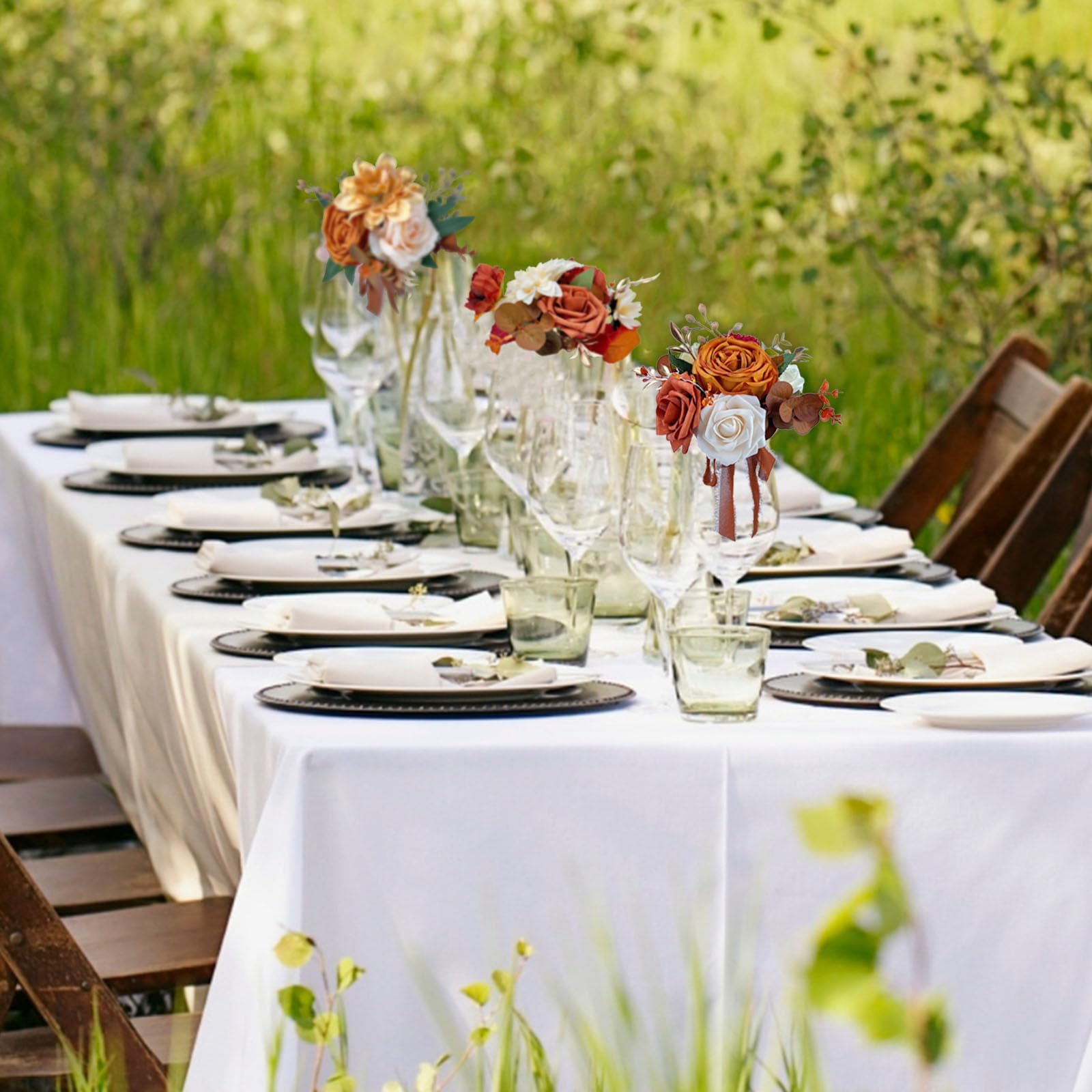 Table Bouquets For Weddings Something Blue: Unique Blue Wedding Decor
