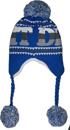 Amazon.com: Detroit City Name Winter Hat with Ear Flaps and Hanging ...