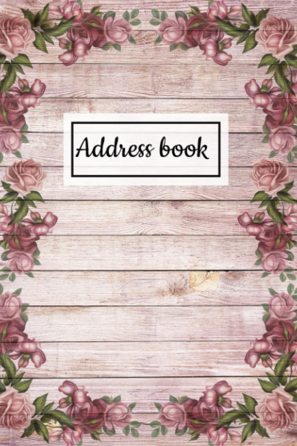 Address Book: Organizer and Notes with tabbed in Alphabetical Order ...