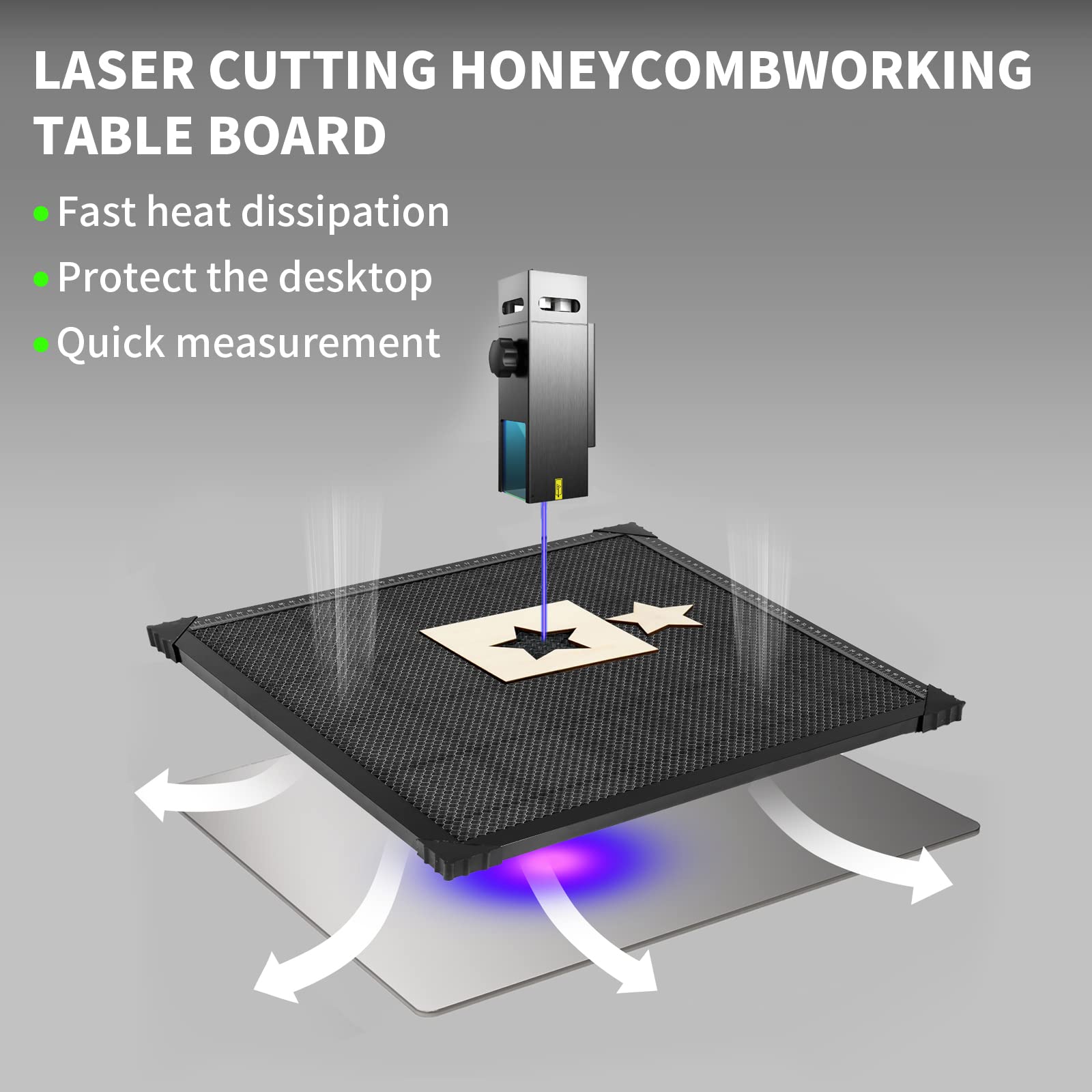Snapklik.com : K50 Honeycomb Laser Bed, Laserbed, Large Aluminum ...