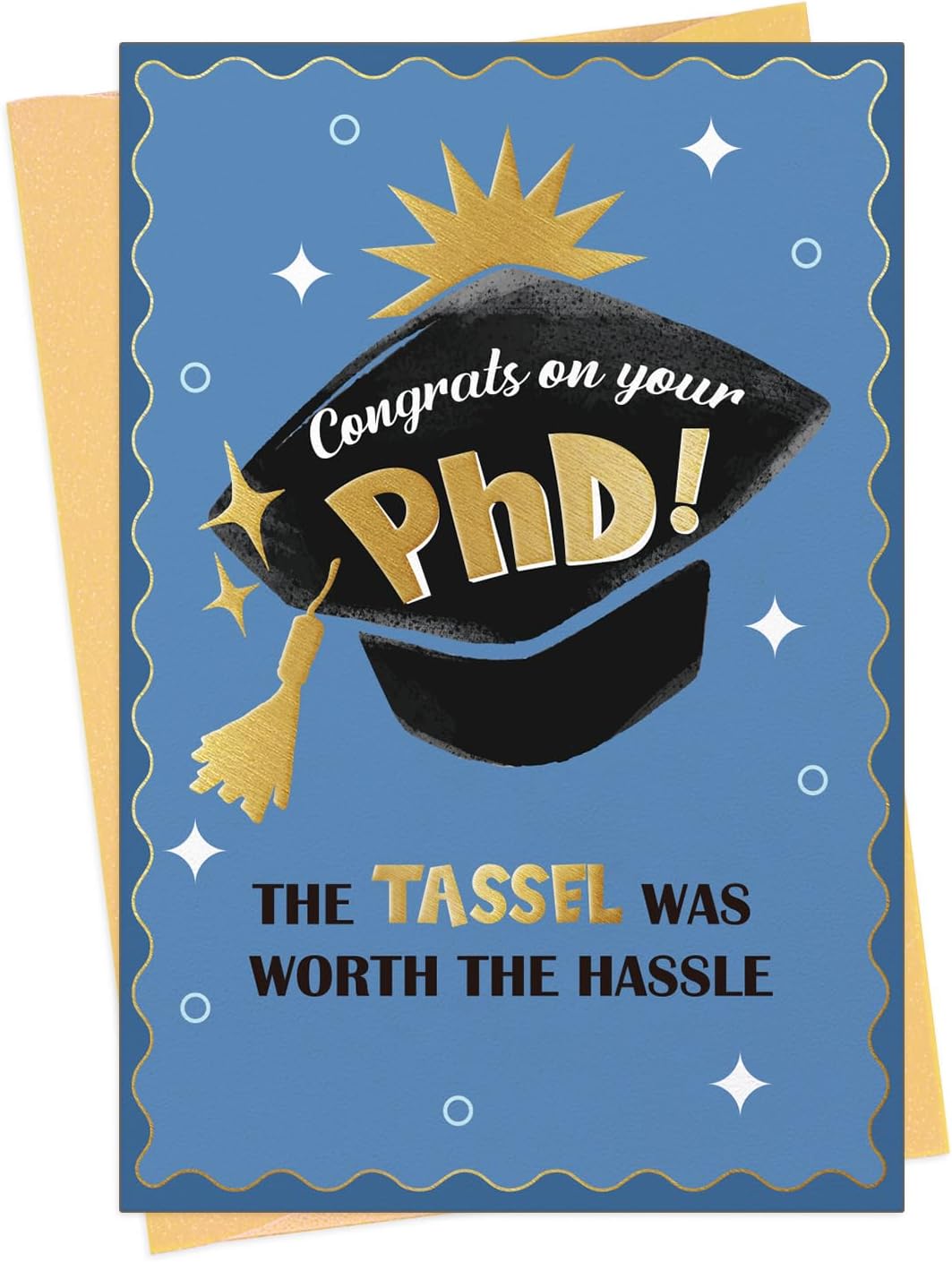Amazon.com: FLYAB Phd Graduation Gift - 5.5"x8" Phd Graduation Card ...
