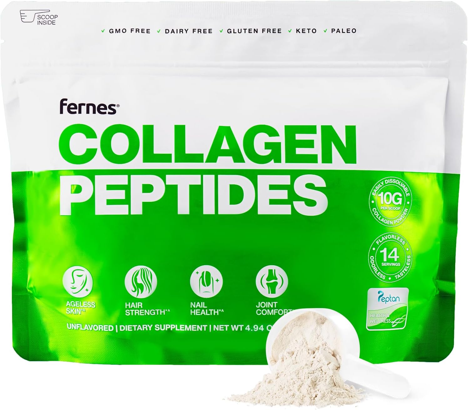 Amazon.com: OMOGS Collagen Peptides Powder, with Prebiotics & Cranberry ...