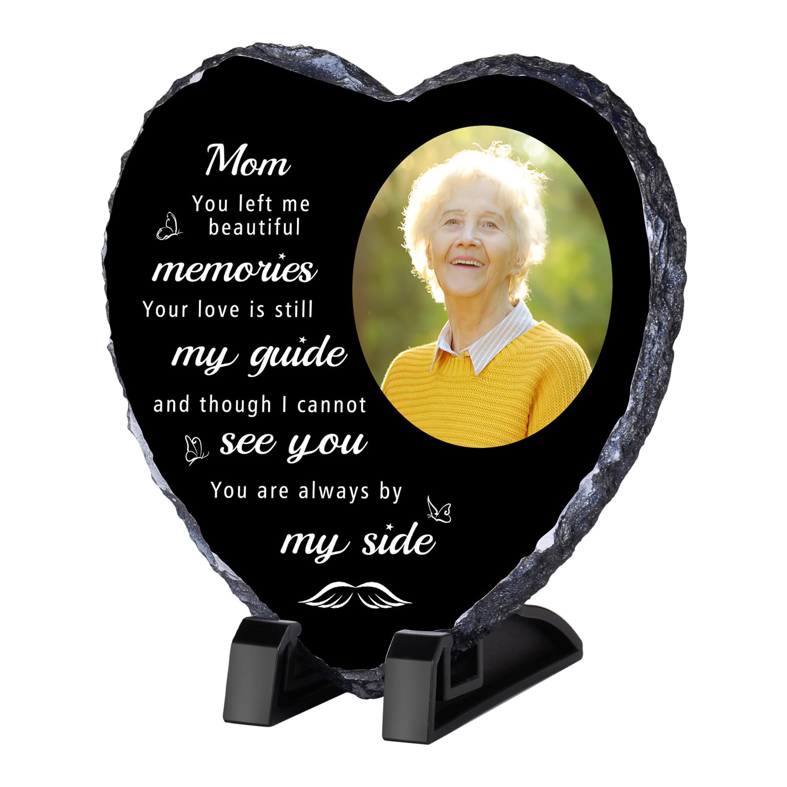Personalised Memorial Plaques, Custom Picture Frames Custom Rock Slate ...