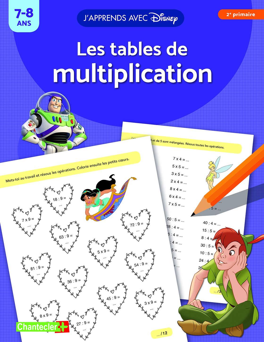 Disney J'apprends avec - Les tables de multiplication (7-8 a.): 7-8 ans ...