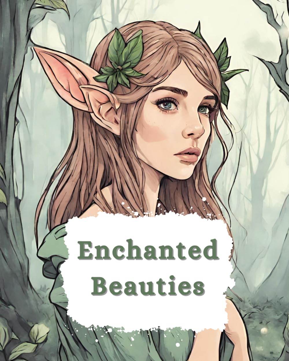 Amazon.com: Enchanted Beauties. Forest Fairies Coloring book for kids ...