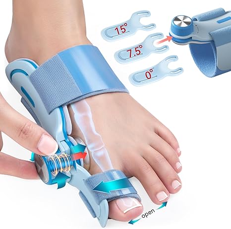 Amazon.com: TENICORE Bunion Corrector for Women Men, Adjustable Knob ...