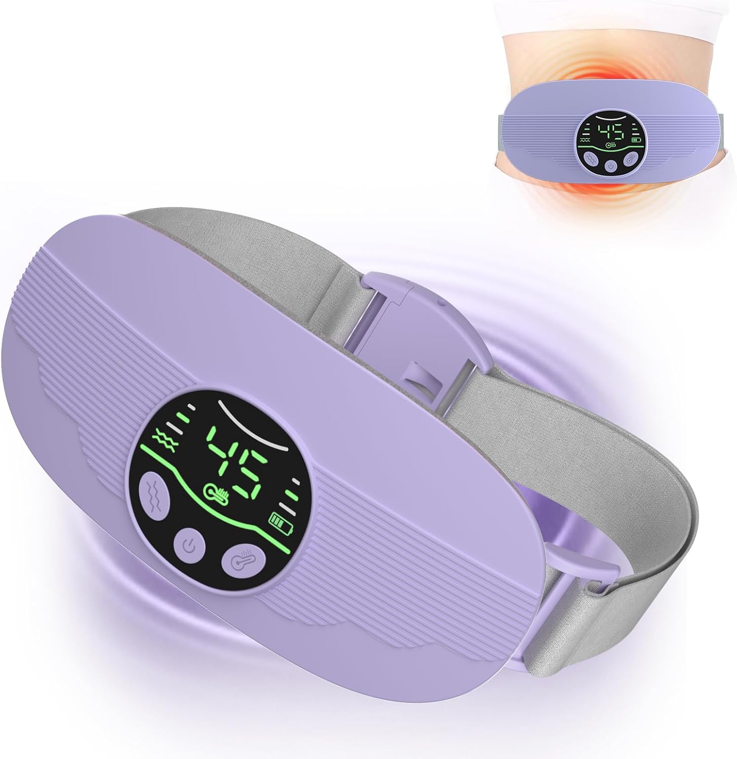 Amazon.com: HOTBAG Heating Pad for Period Cramps Portable Cordless 3S ...