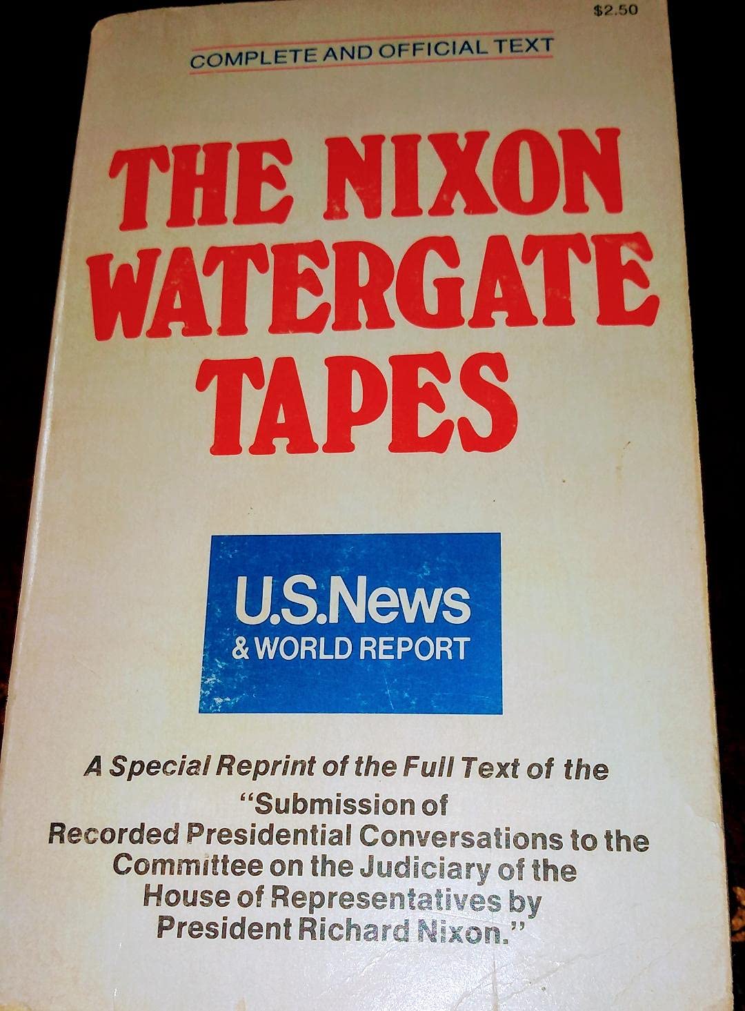 The Nixon Watergate Tapes: unknown author: Amazon.com: Books