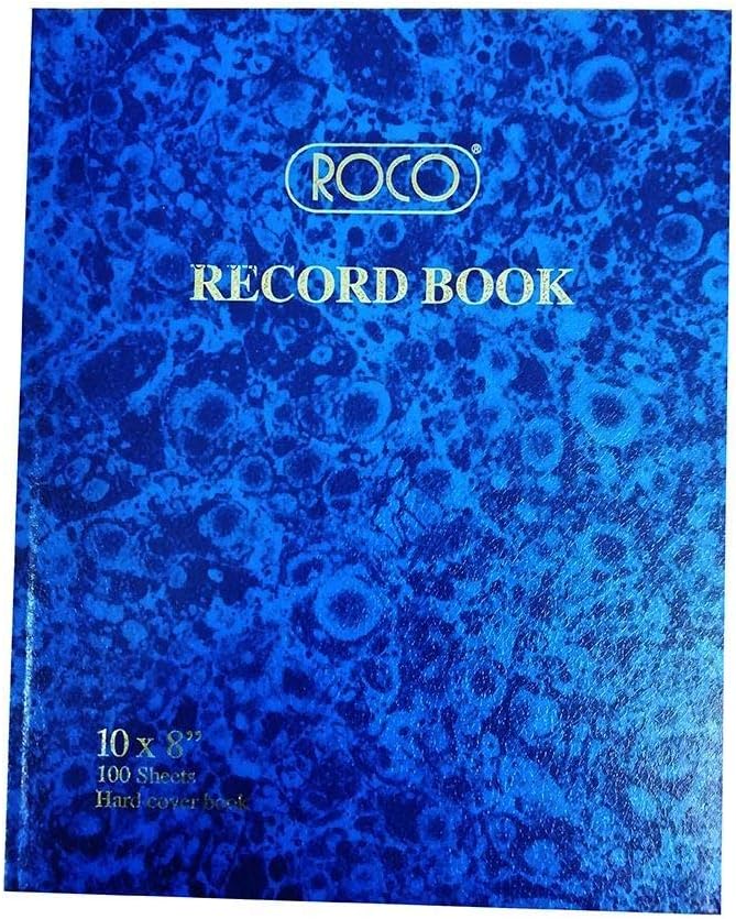 Roco Record Book 25.3cm by 20.3cm : Buy Online at Best Price in KSA ...