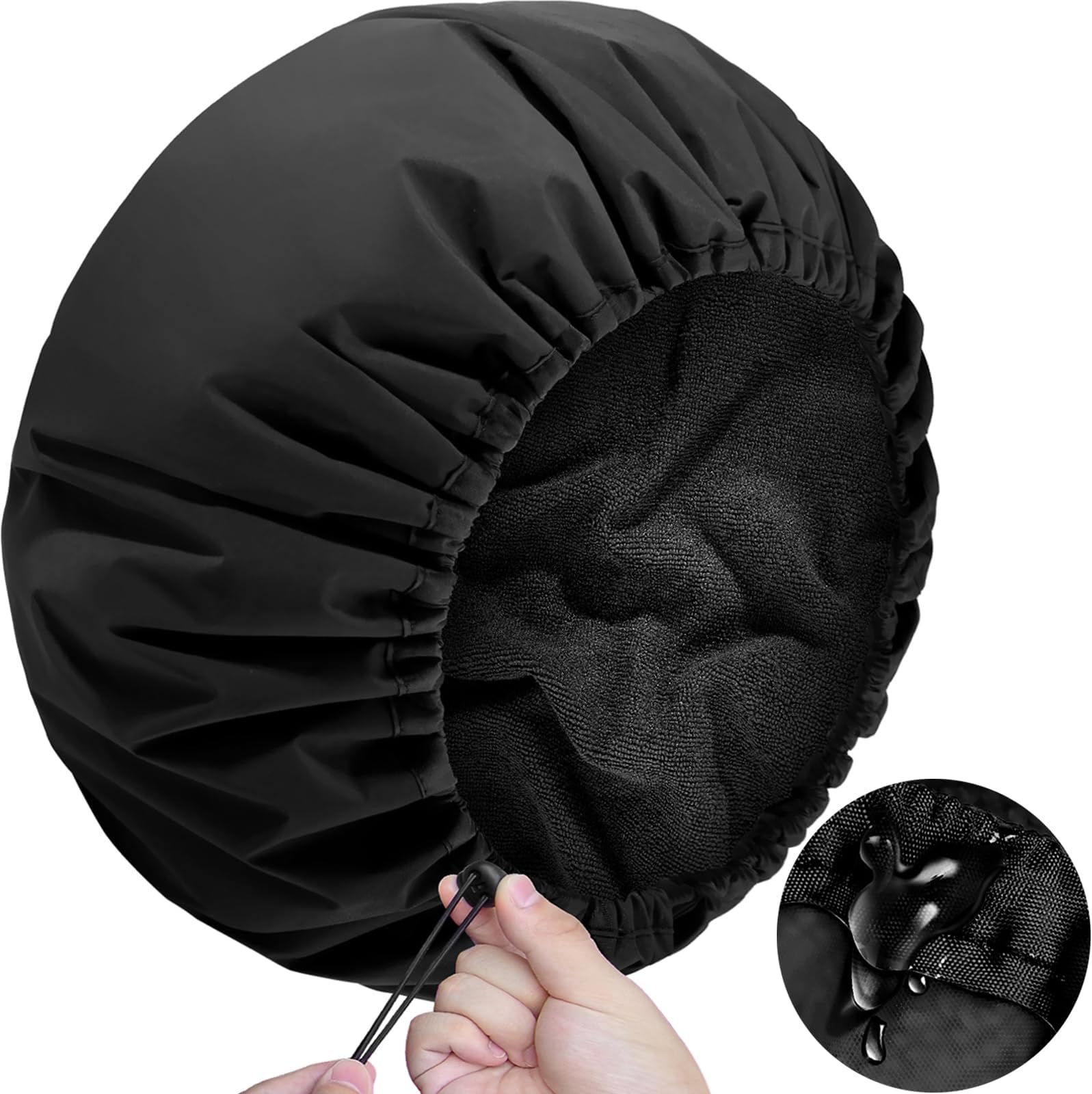 Amazon.com : Black Shower Cap for Men : Beauty & Personal Care