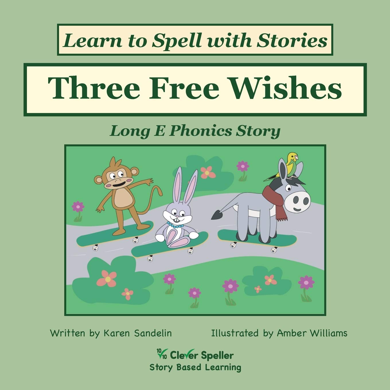 Three Free Wishes Phonics Decodable Reader For Long E Vowel ...