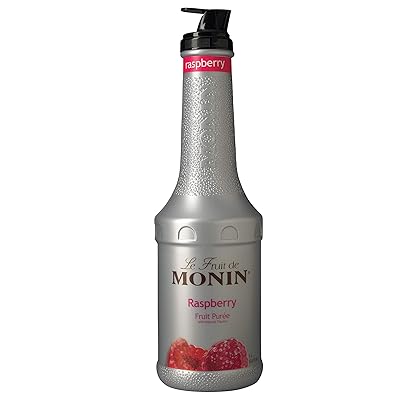 Monin Raspberry Fruit Puree Syrup, 1 Liter -- 4 per Sri Lanka | Ubuy