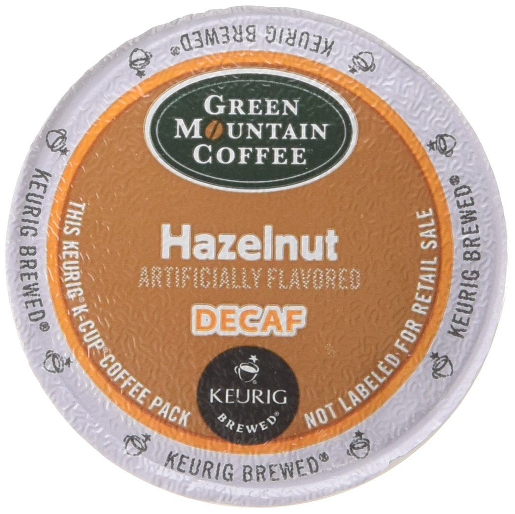 Amazon.com: Green Mountain Coffee Decaf Hazelnut, 24-Count K-Cups for ...