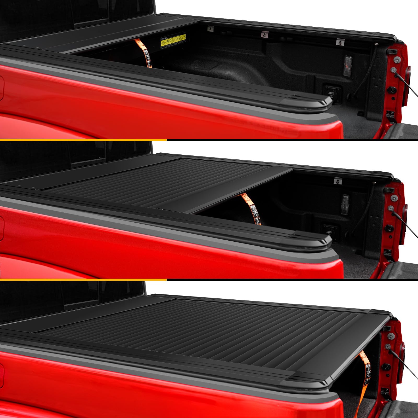 Snapklik.com : ONINE Low Profile Pull-Lock-Go Retractable Hard Tonneau ...